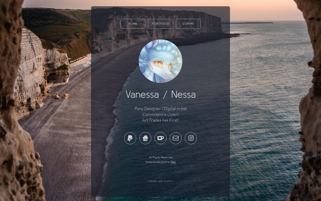 Vanessa Studios’ Page